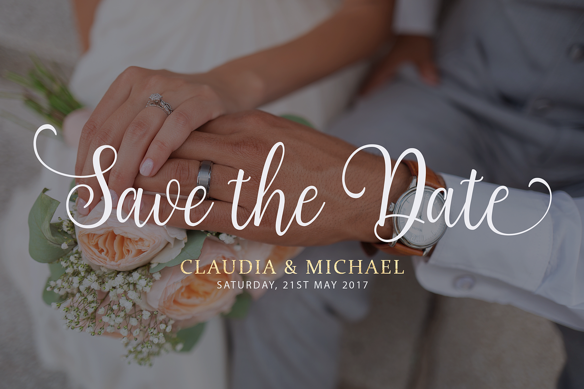 Sweetheart Script, a Script Font by Unicode Studio