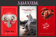 Valentines Instagram Story Templates, a Social Media Template by ...