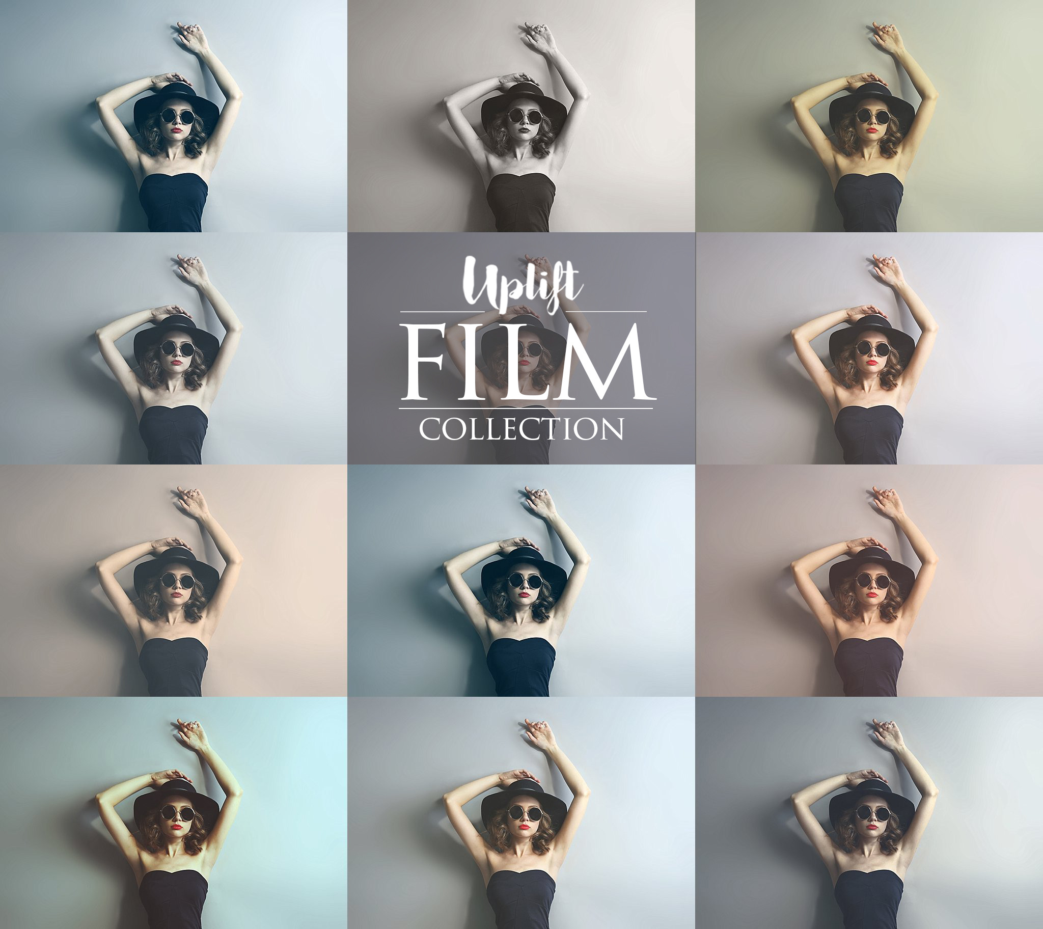 Uplift FILM Collection for Photoshop, an Action Add-On by Uplift Actions