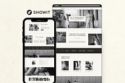 Showit Website Template Photography, an App Template by Branding Babe Co.