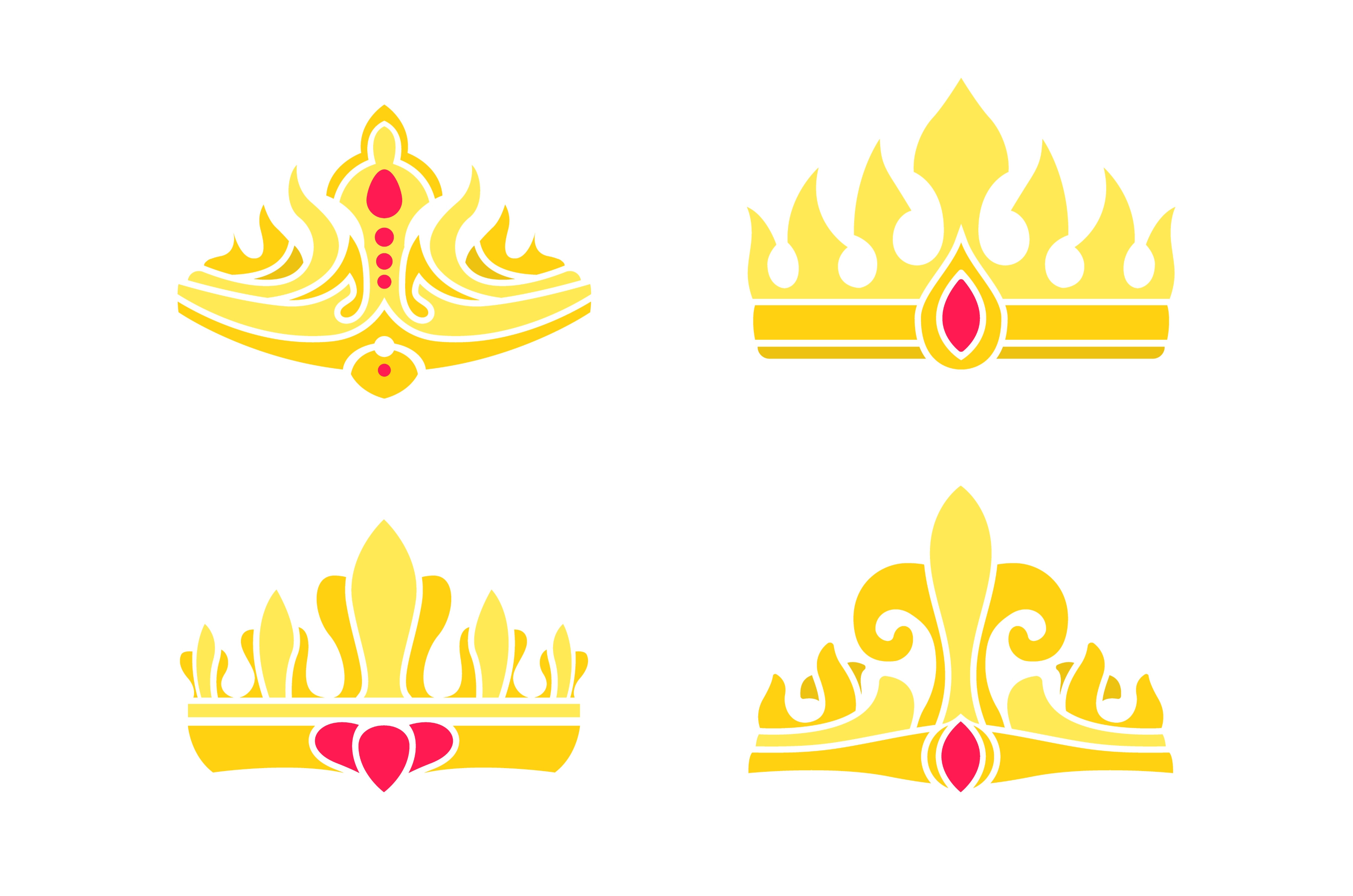 Heraldic Royal Symbols of Power | Graphic Objects ~ Creative Market