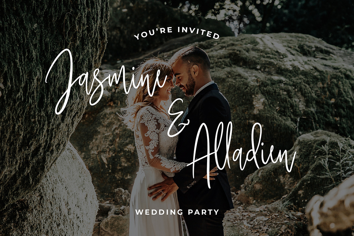 Cinderella Calligraphy Font, a Script Font by Formatika Studio