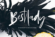 Bestlady Brush Font, a Script Font by Dhan Studio