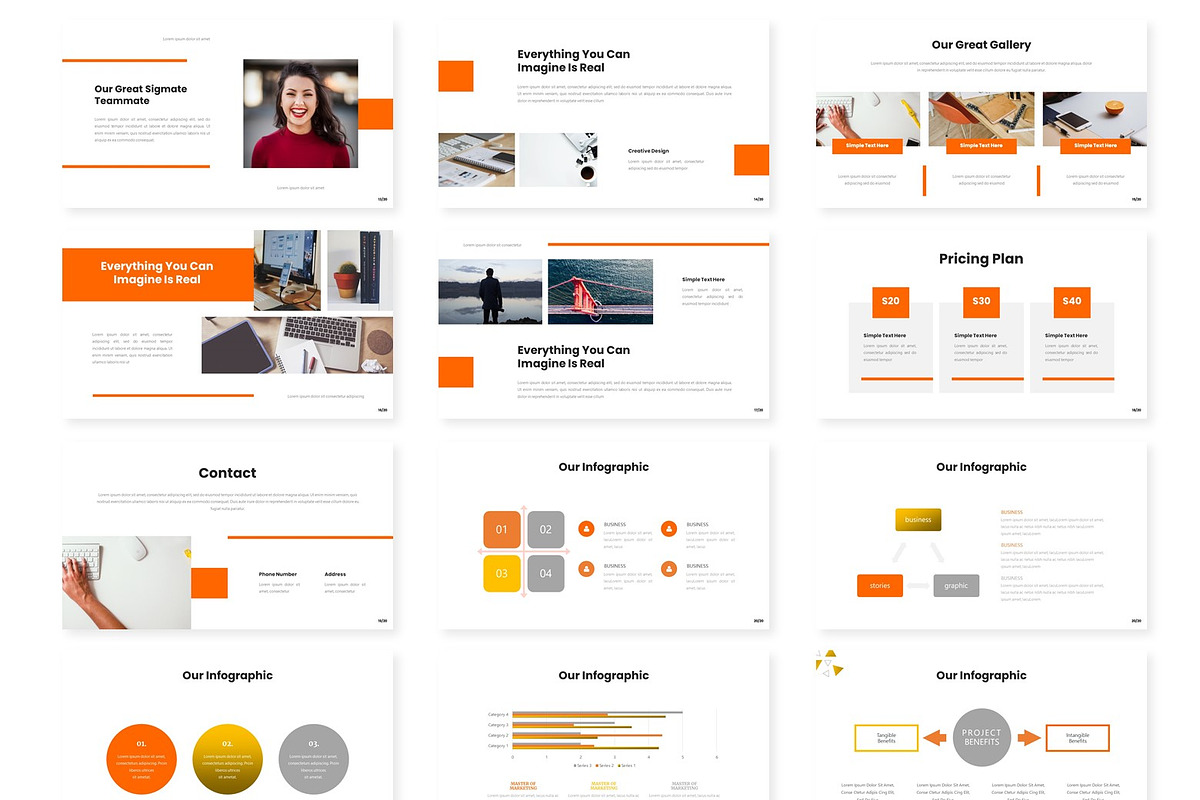 Sigmate - Presentation Template, a Presentation Template by AQR Studio
