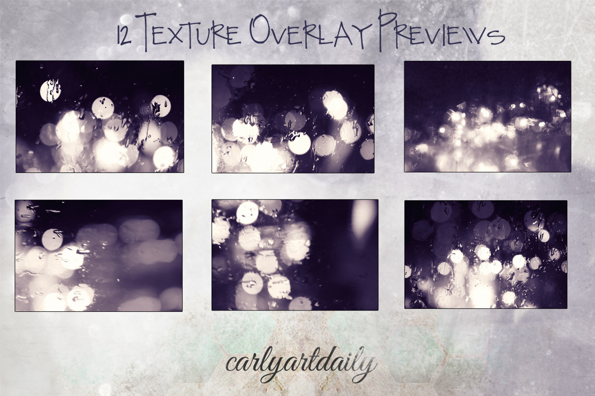 Bokeh Texture Overlays, a Texture Graphic by CarlyArtDaily | Creative ...