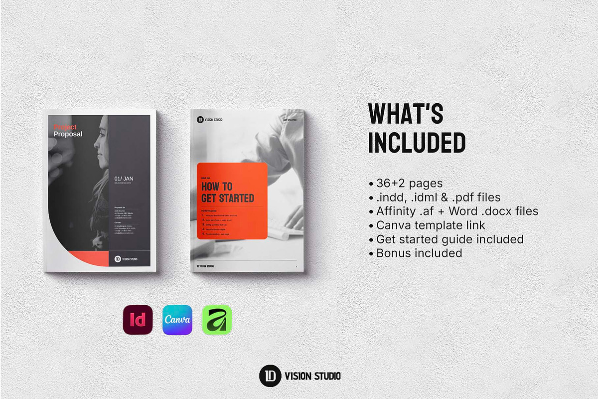 Project Proposal Template 006 InDesign