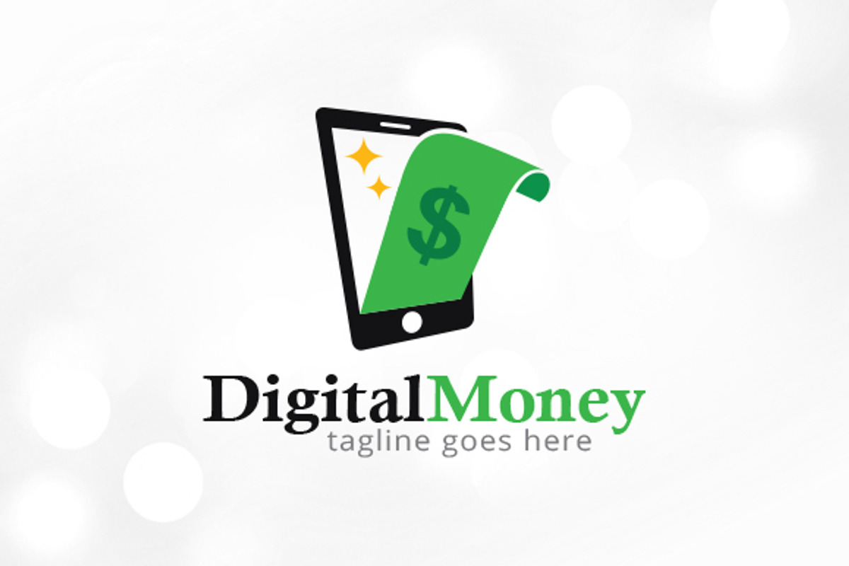 Digital Money Logo Template, a Branding & Logo Template by gunaonedesign