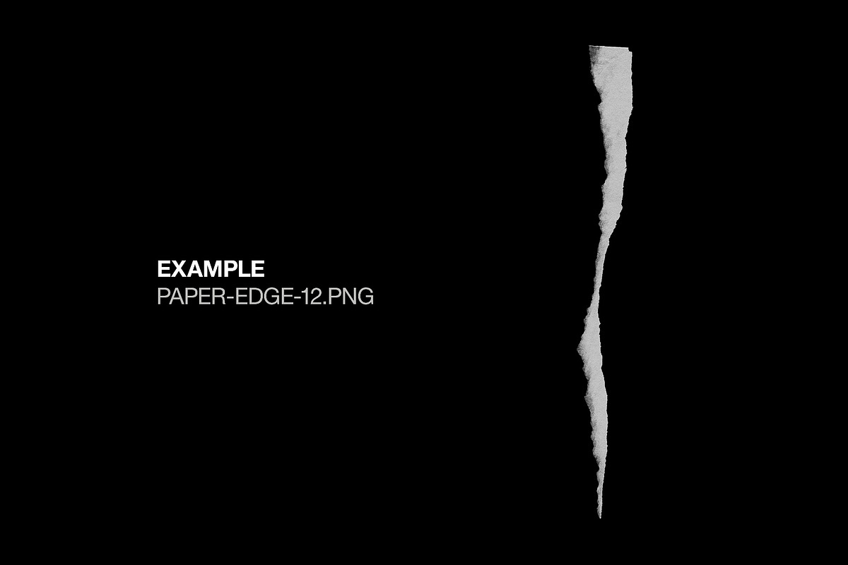 Edges.zip - Torn Paper Textures, a Texture Graphic by BLKMARKET©
