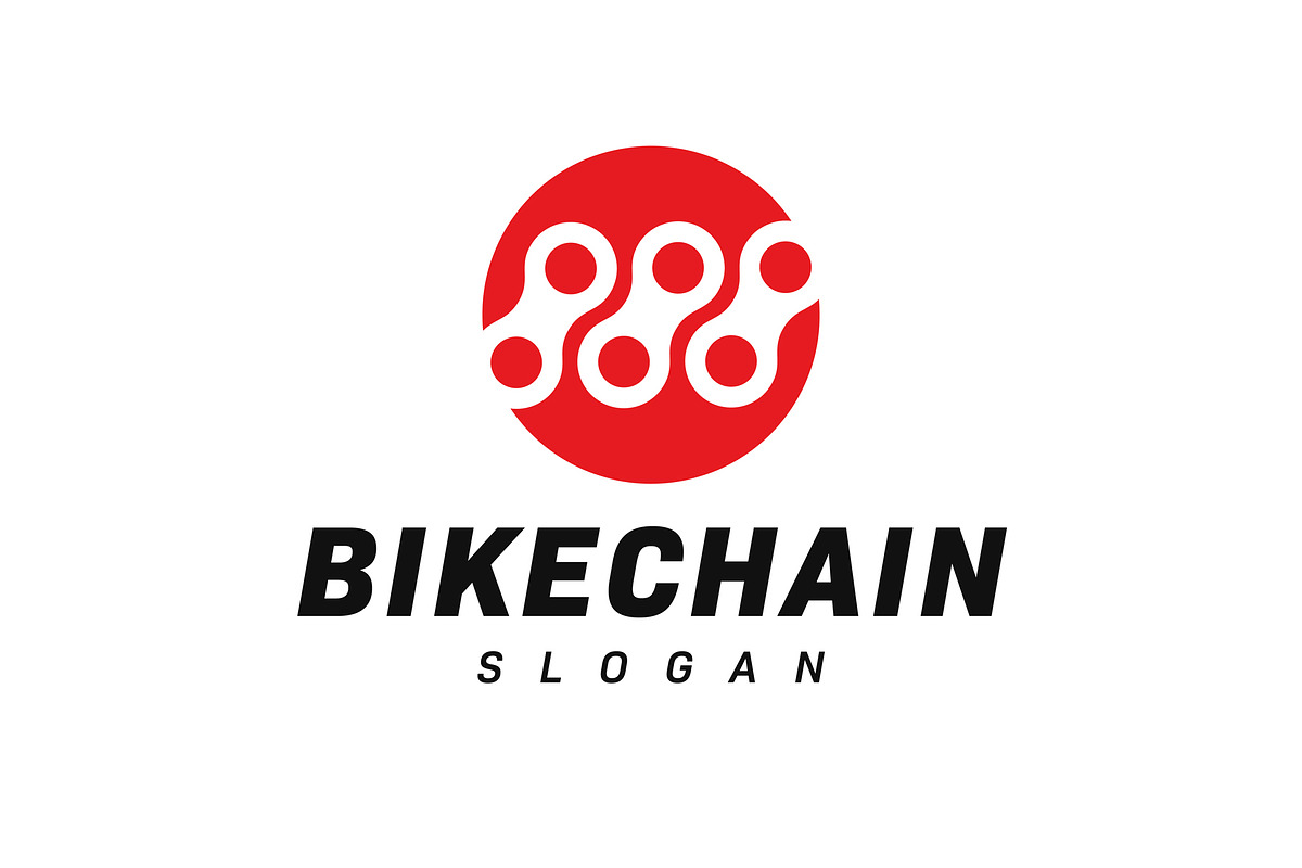 Bike Chain Logo Bicycle Chain, a Branding & Logo Template by brandphant