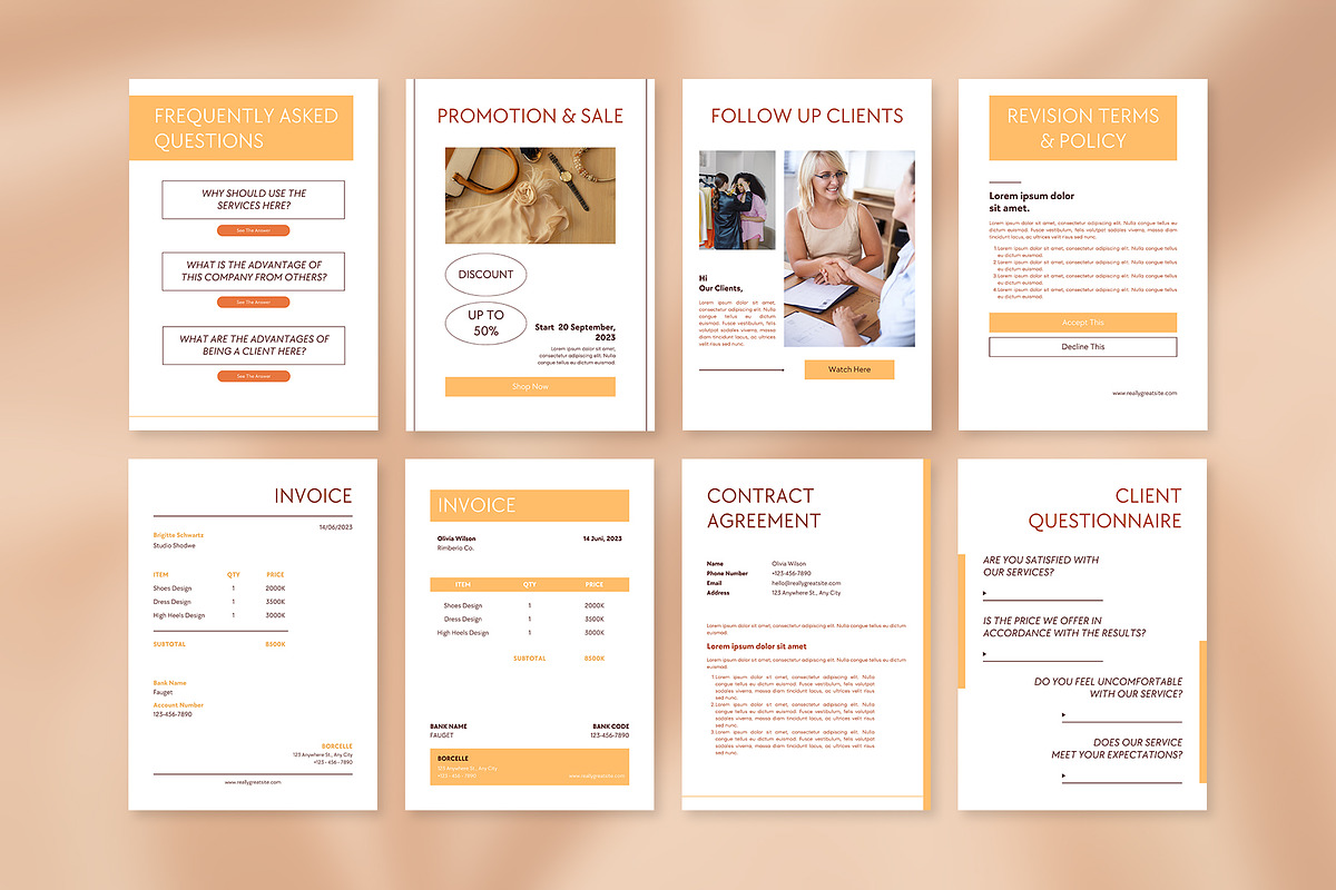 Borcelle Fashion Magazine Template