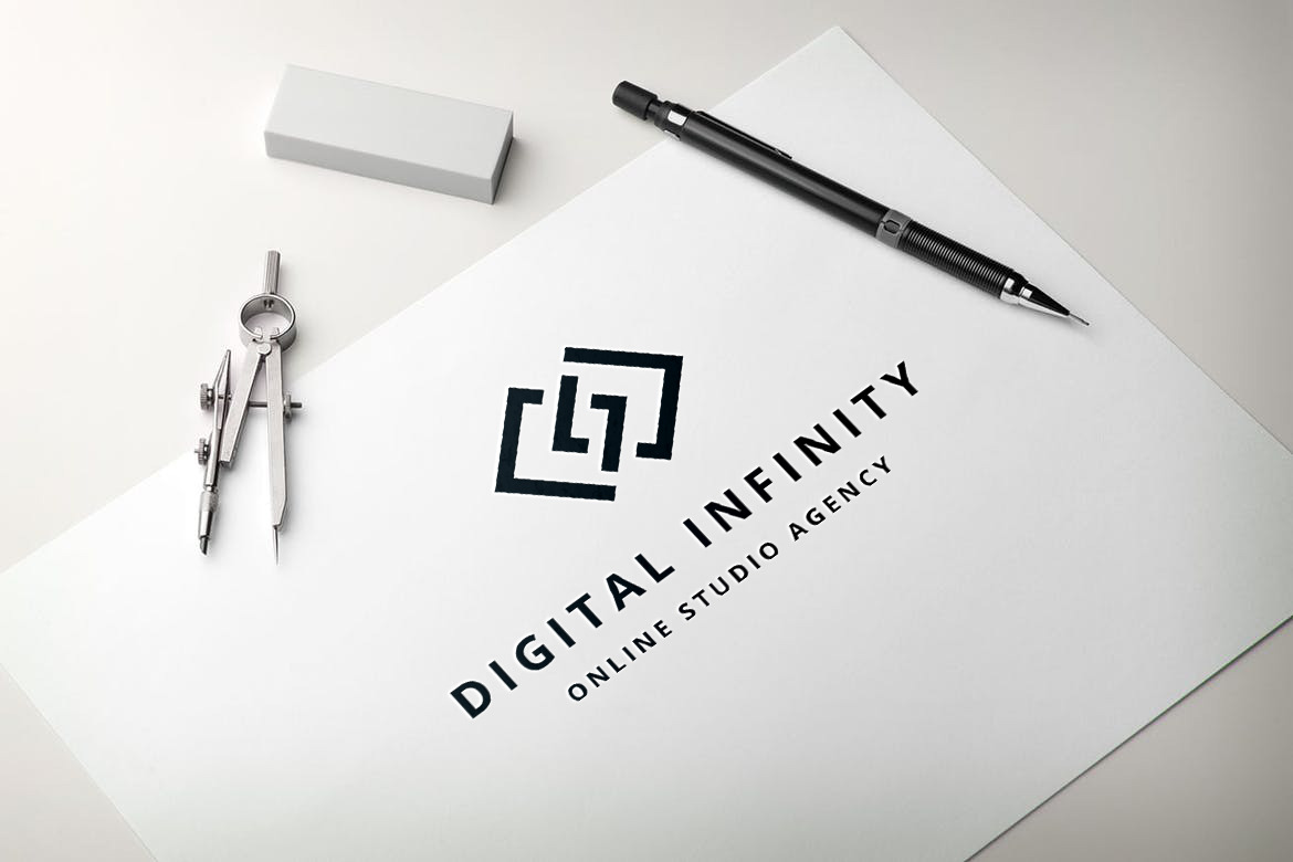 Digital Infinity Logo, a Branding & Logo Template by Design_Planet