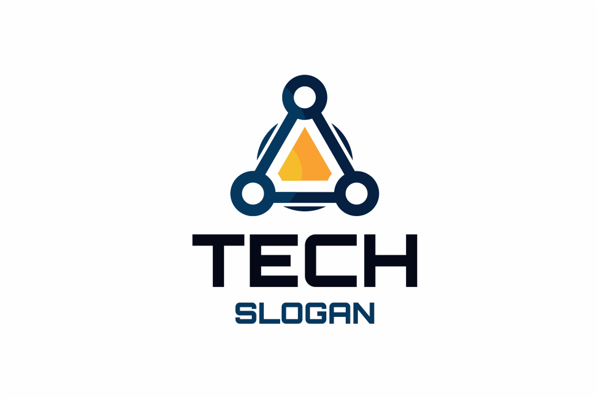 Tech Logo, a Branding & Logo Template by Metrolinevision | Creative Market