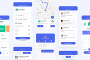 Healer 2 Patient Mobile UI KIT, an App Template by No.13