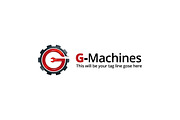 G-Machines Logo Template, a Branding & Logo Template by The Branding Fusion