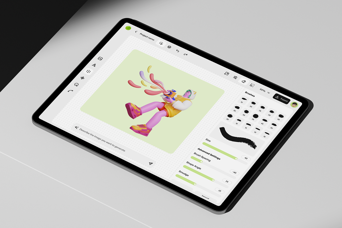 AI Photo UI Kit | Photo Editor UI