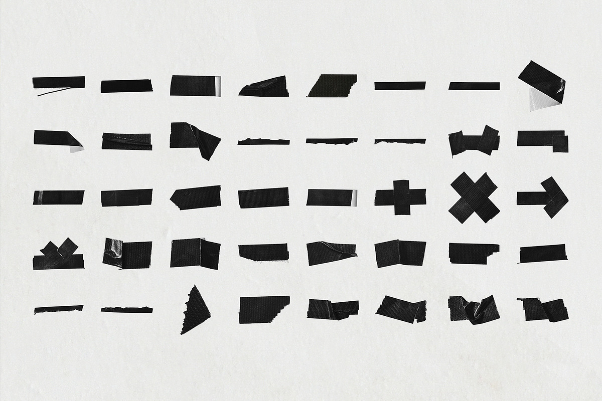 Tape Texture Collection, a Texture Graphic by Gravito