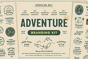 Adventure Branding Kit, a Branding & Logo Template by Refolve Design