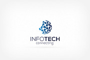 Network Technology Logo, a Branding & Logo Template by NasirGrfx