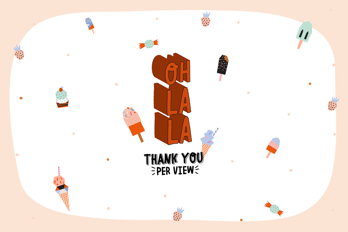 Cute and funny stationery SET 2, a Stationery Template by Ruslana Lubenets