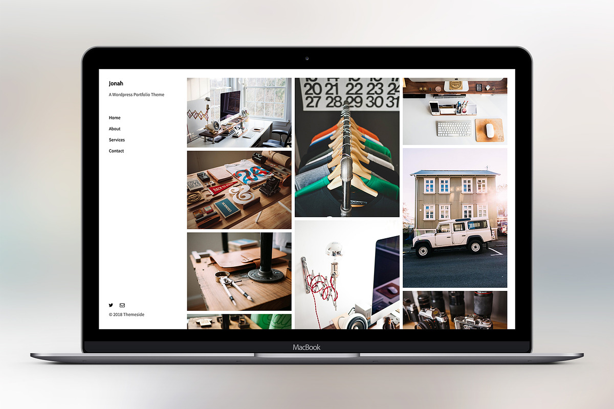 Jonah - Portfolio WordPress Theme, a WordPress Template by Themeside