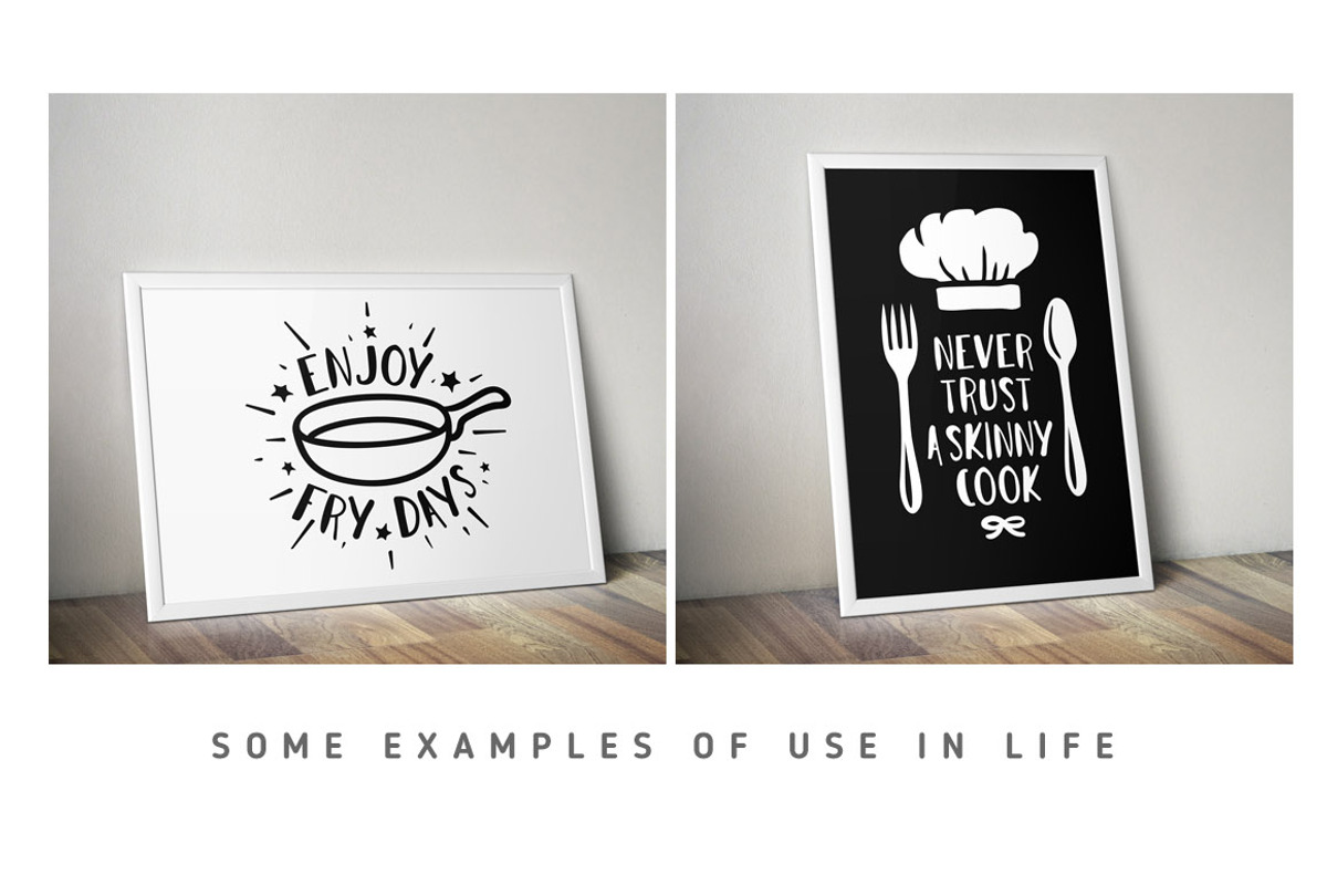 Kitchen Posters Collection, a Decorative Illustration by Chelovector