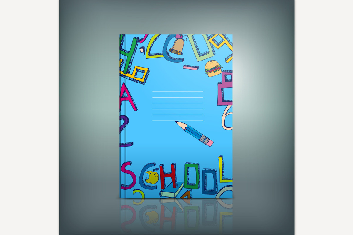 School Test Book, a Decorative Illustration by Anna's Shop | Creative ...