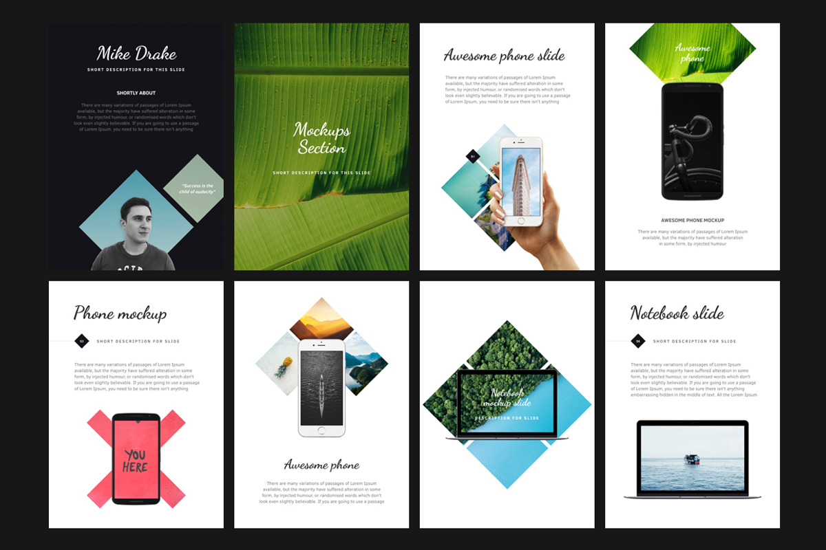 A4 | Tera PowerPoint Template, a Presentation Template by Vladislav ...