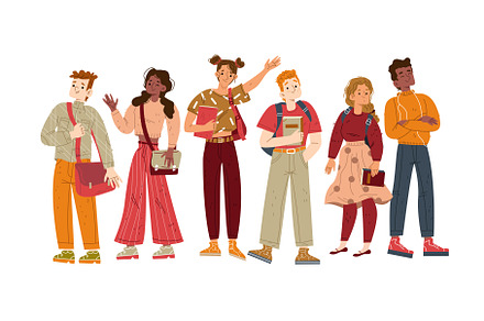 Generation Z, an Education Illustration by Arsvikshop