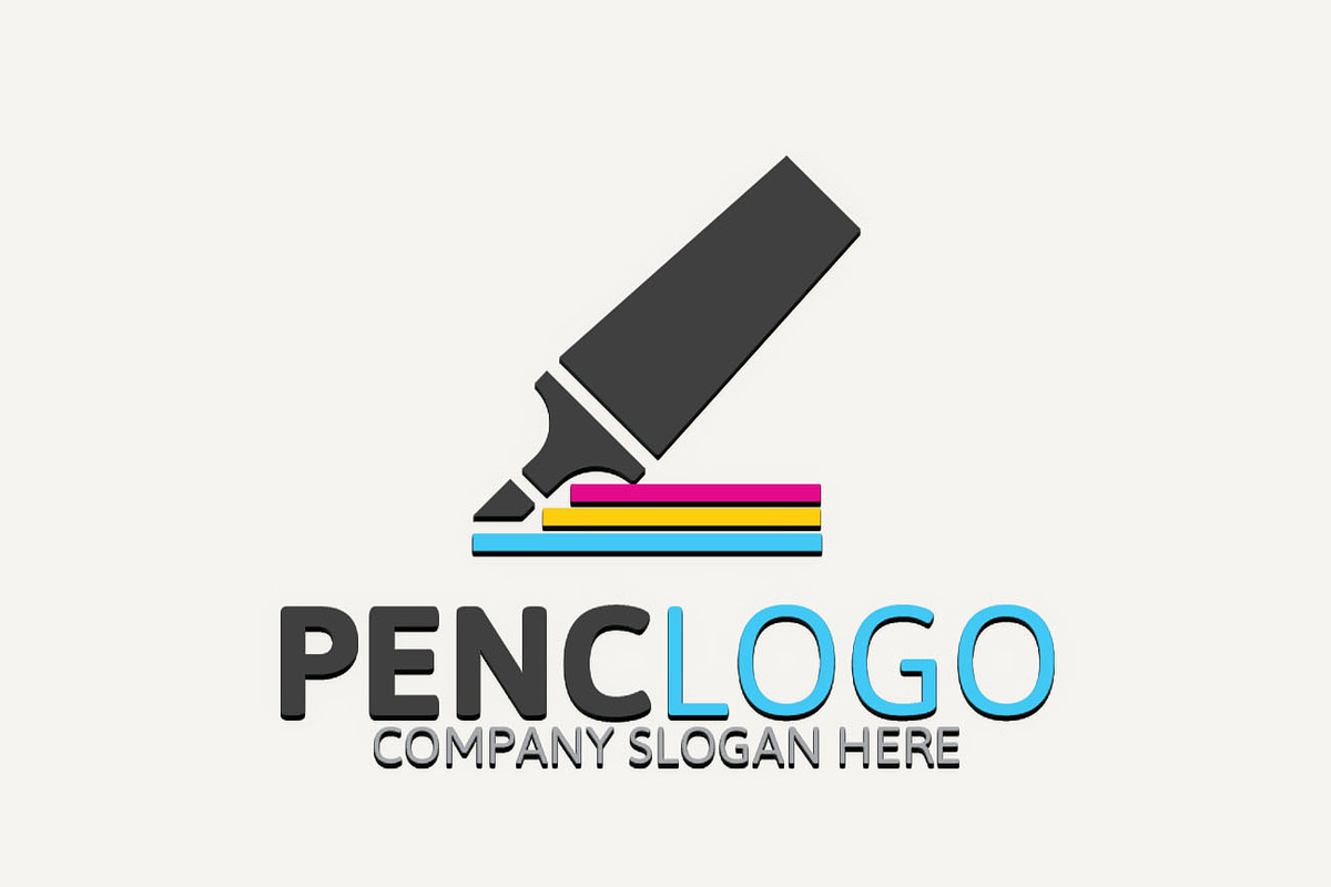 Penc Logo/ Paint, a Branding & Logo Template by Josuf Media