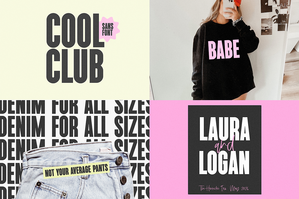 Trendy Font Bundle, a Handwritten Font by KA Designs