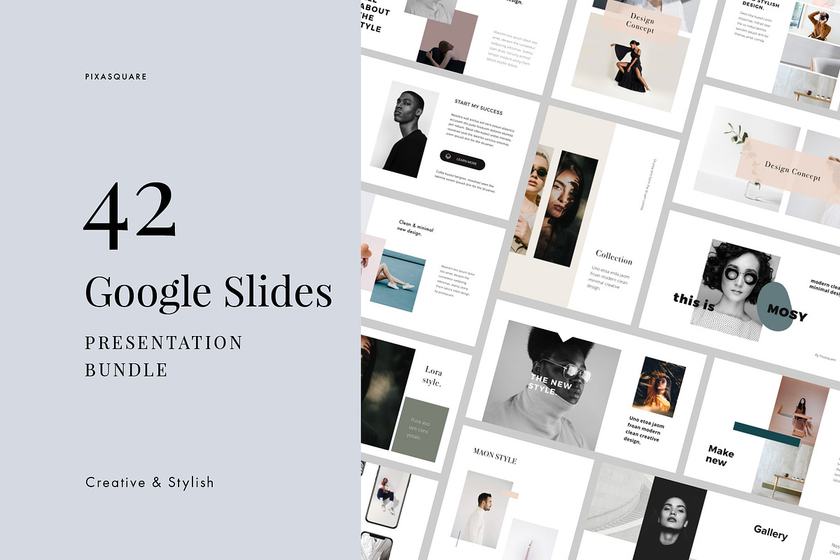 42in1 Google Slides Bundle Template, a Presentation Template by PixaSquare