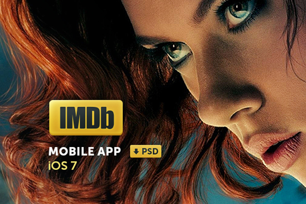 IMDb - iOS App Design, an App Template by DTAIL STUDIO