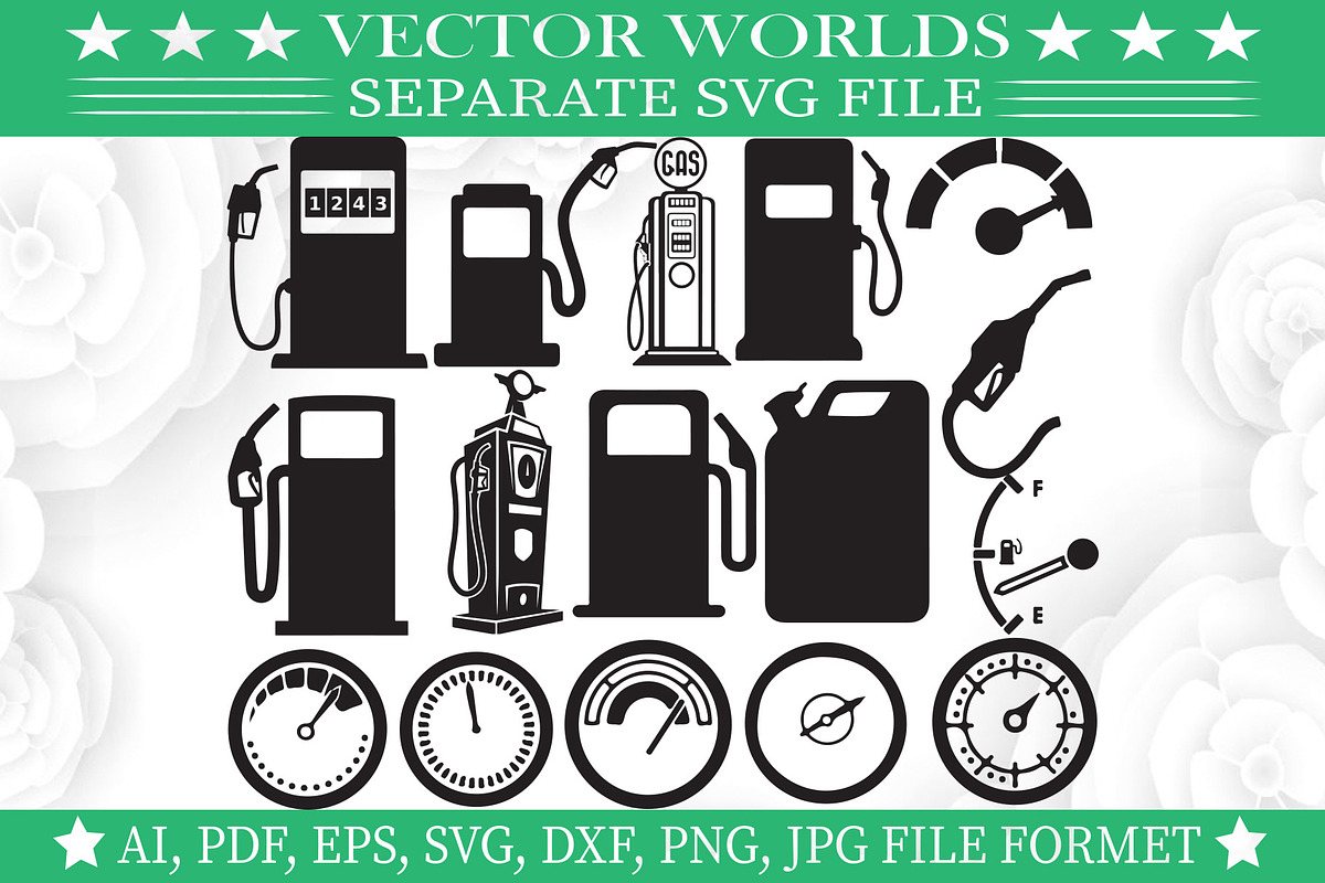 Indicator Gas Tank Svg, Gas,Tank Svg, an Object Graphic by VectorWorlds ...