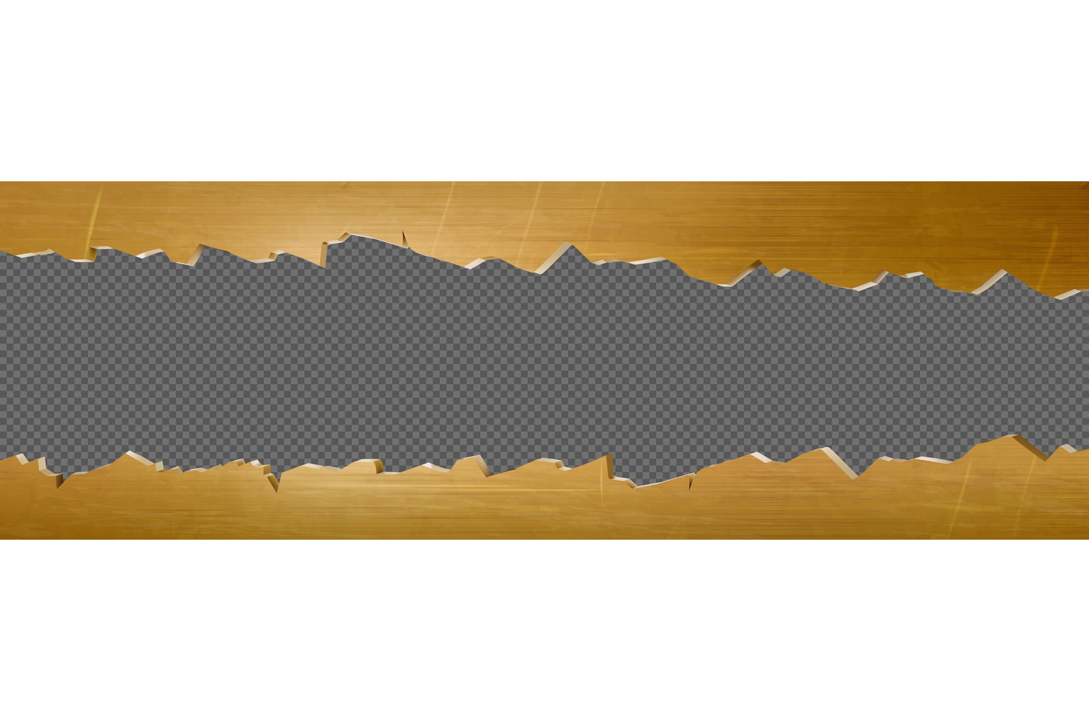 Gold metal rip hole, horizontal, a Texture Graphic by art PVP - market