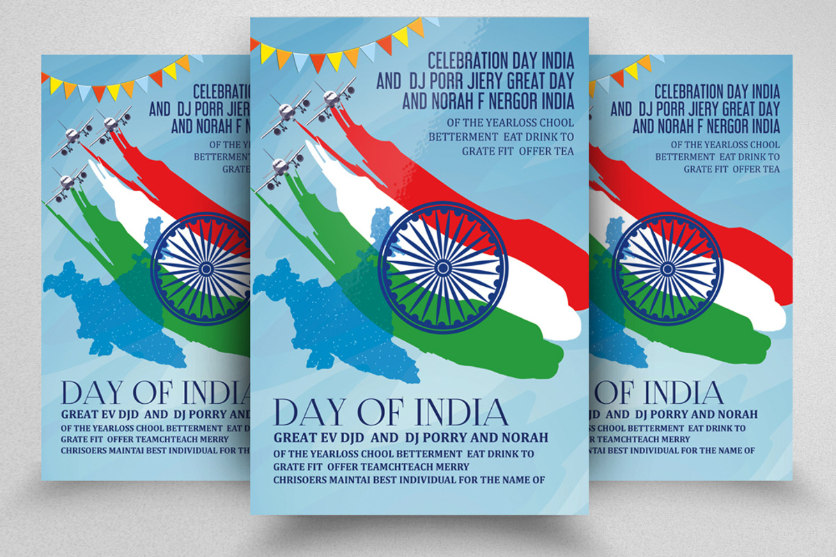 Indian Independence Day Flyer, a Flyer Template by Psd Templates
