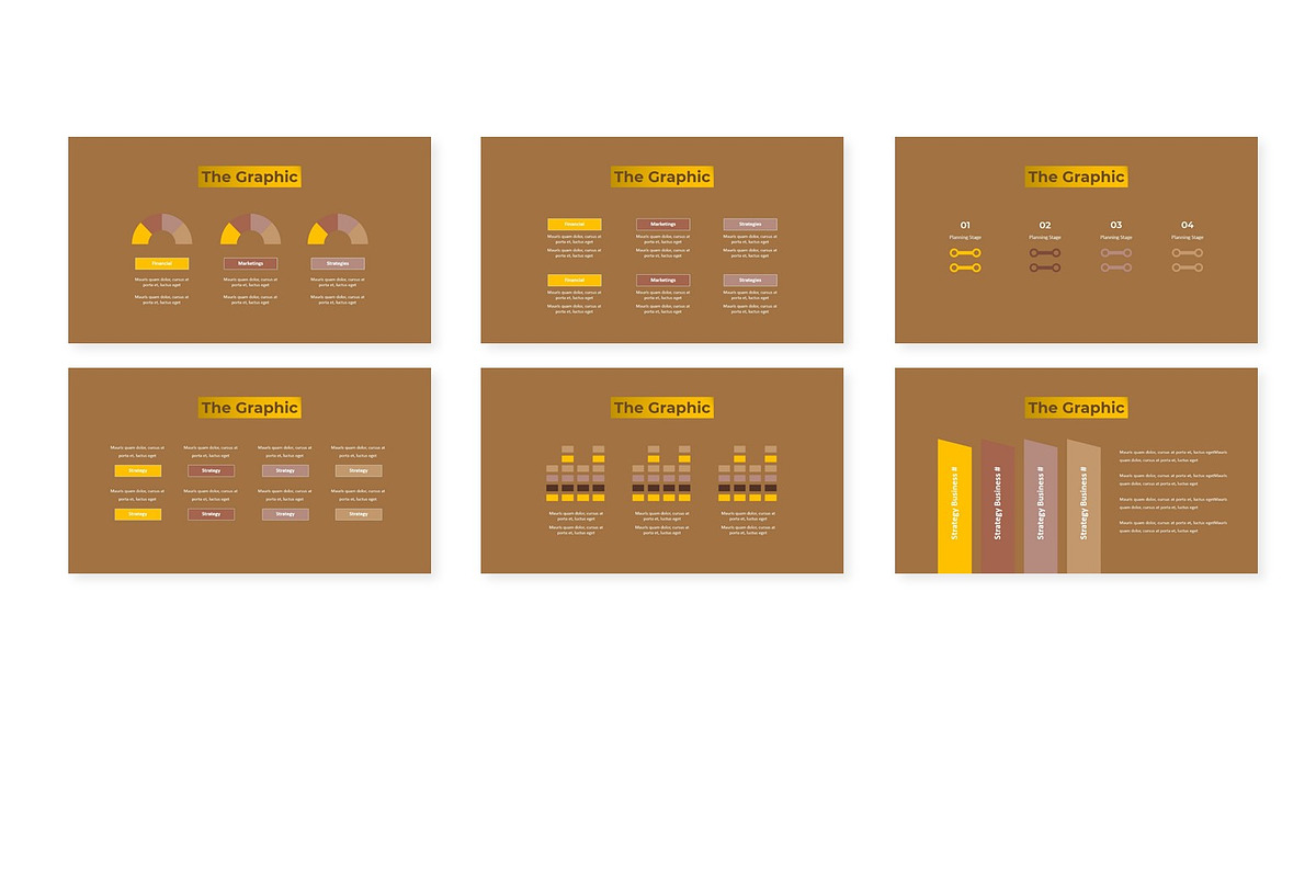Brown - Power Point Template, a Presentation Template by AQR Studio