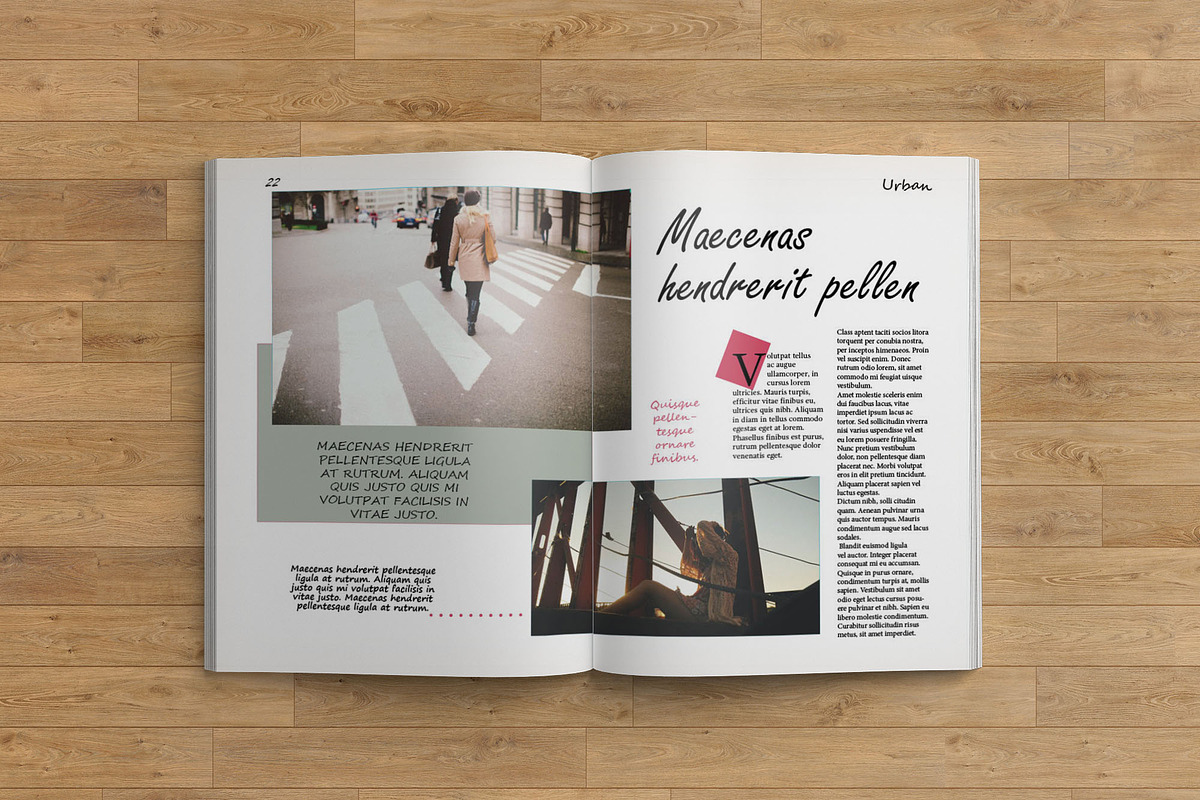 Urban, a Magazine Template by Oktiva
