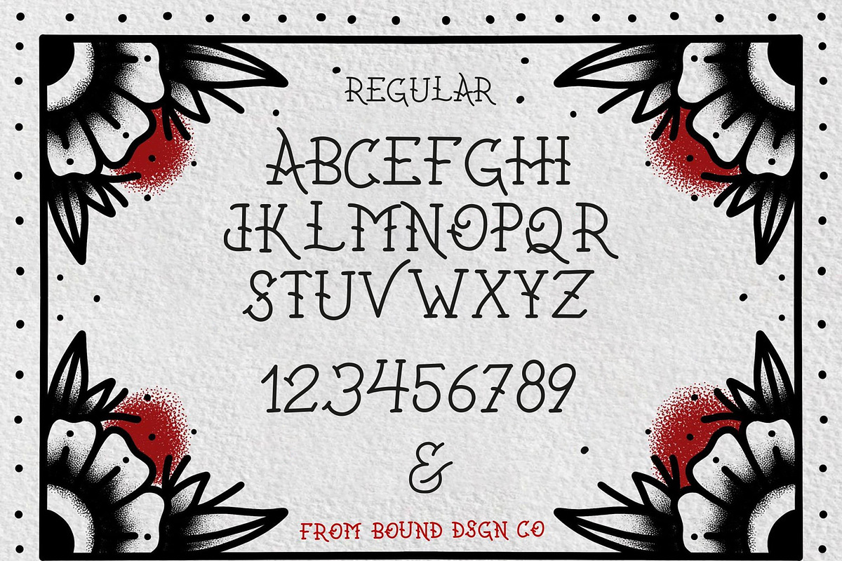 Electric Ink font, a Handwritten Font by Bound Design Co