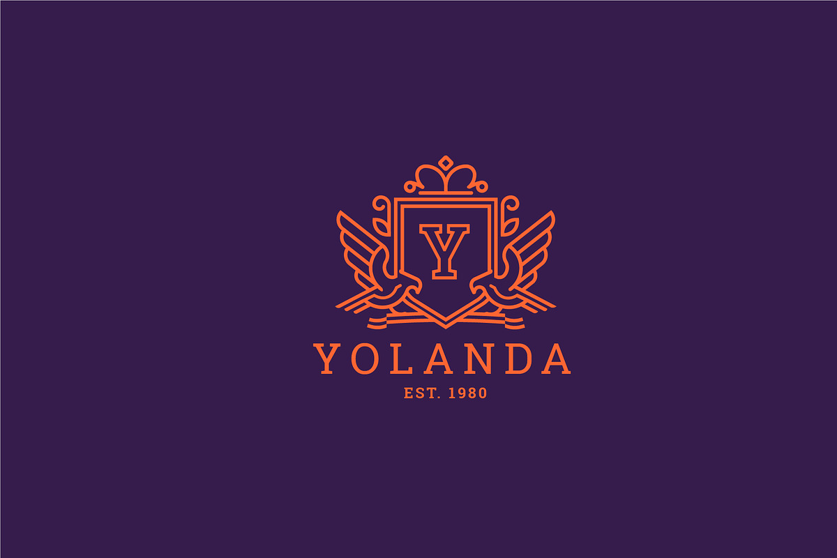 Letter Y Logo - Heraldic,Crest Logo, a Branding & Logo Template by ...