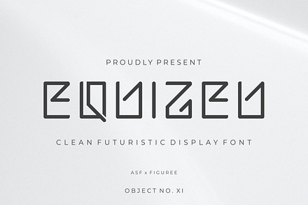 Oversa - Futuristic Font, a Font by figuree studio