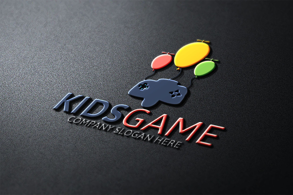Kids Game Logo, a Branding & Logo Template by Josuf Media