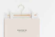 Poster Mockup, 5x7 Horizontal Mockup, a Graphic by HALFTOUNE
