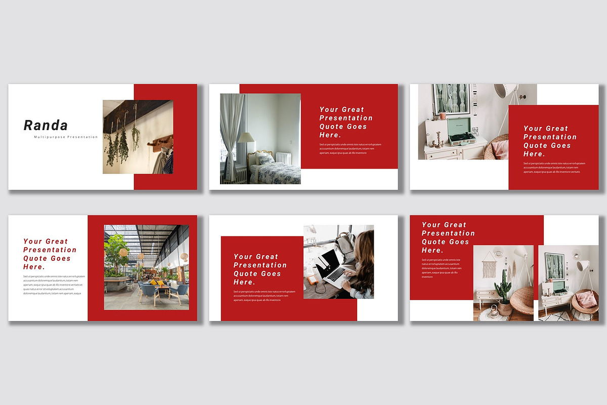 Randa - Powerpoint Template, a Presentation Template by Tumbuh Kerja ...