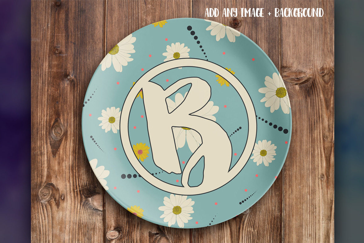 Plastic Plate Mockup, a Product Mockup by StyledProductMockups