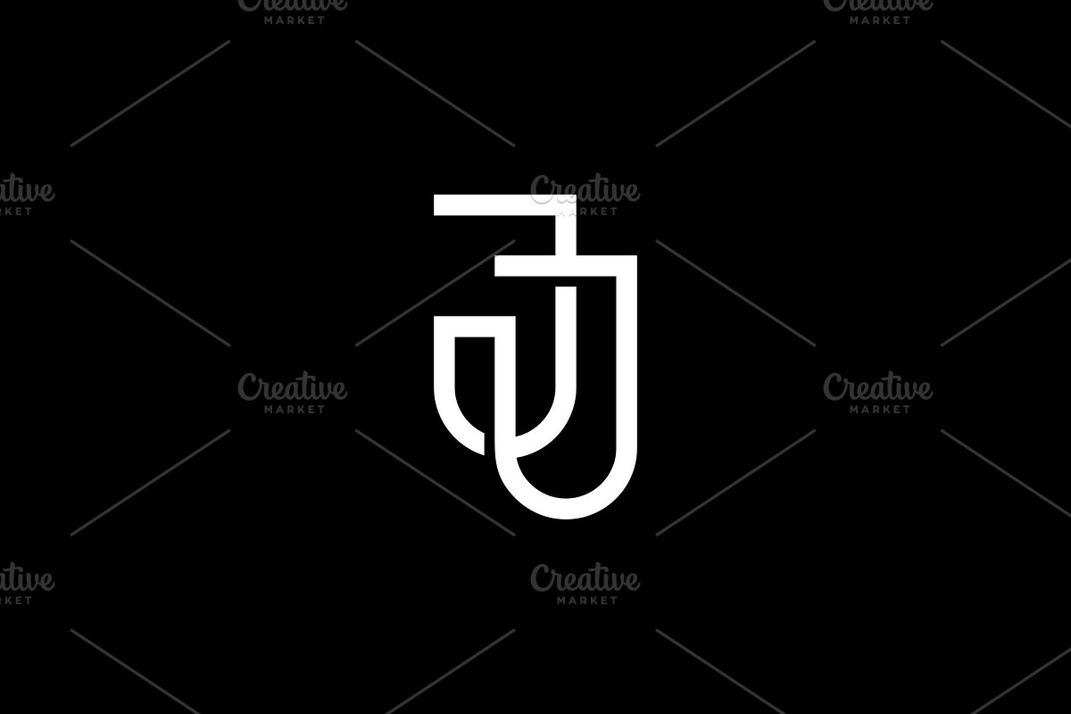 Letter JJ Logo Template, a Branding & Logo Template by MenkType Studio