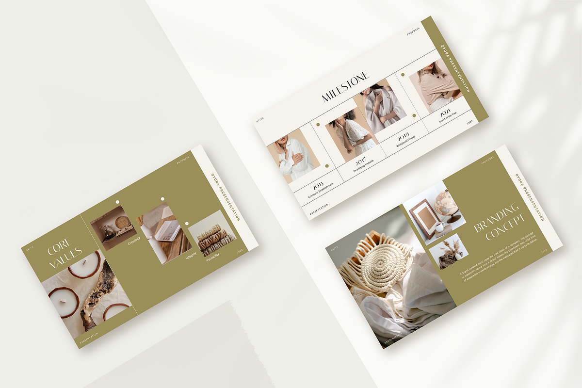 Qyora Proposal InDesign Presentation, a Presentation Template by ...