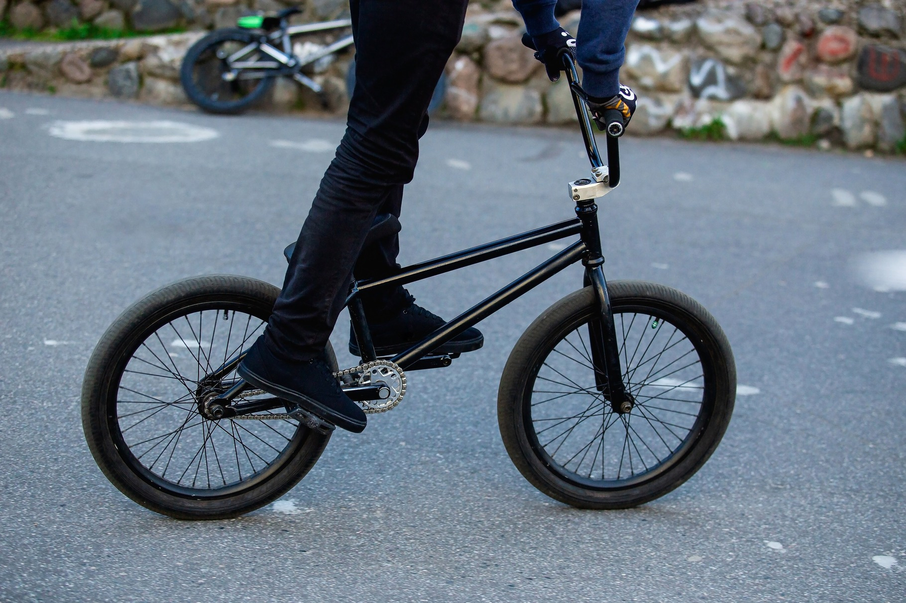 Bmx rider on black bmx in skatepark, a Sports & Recreation Photo by ...