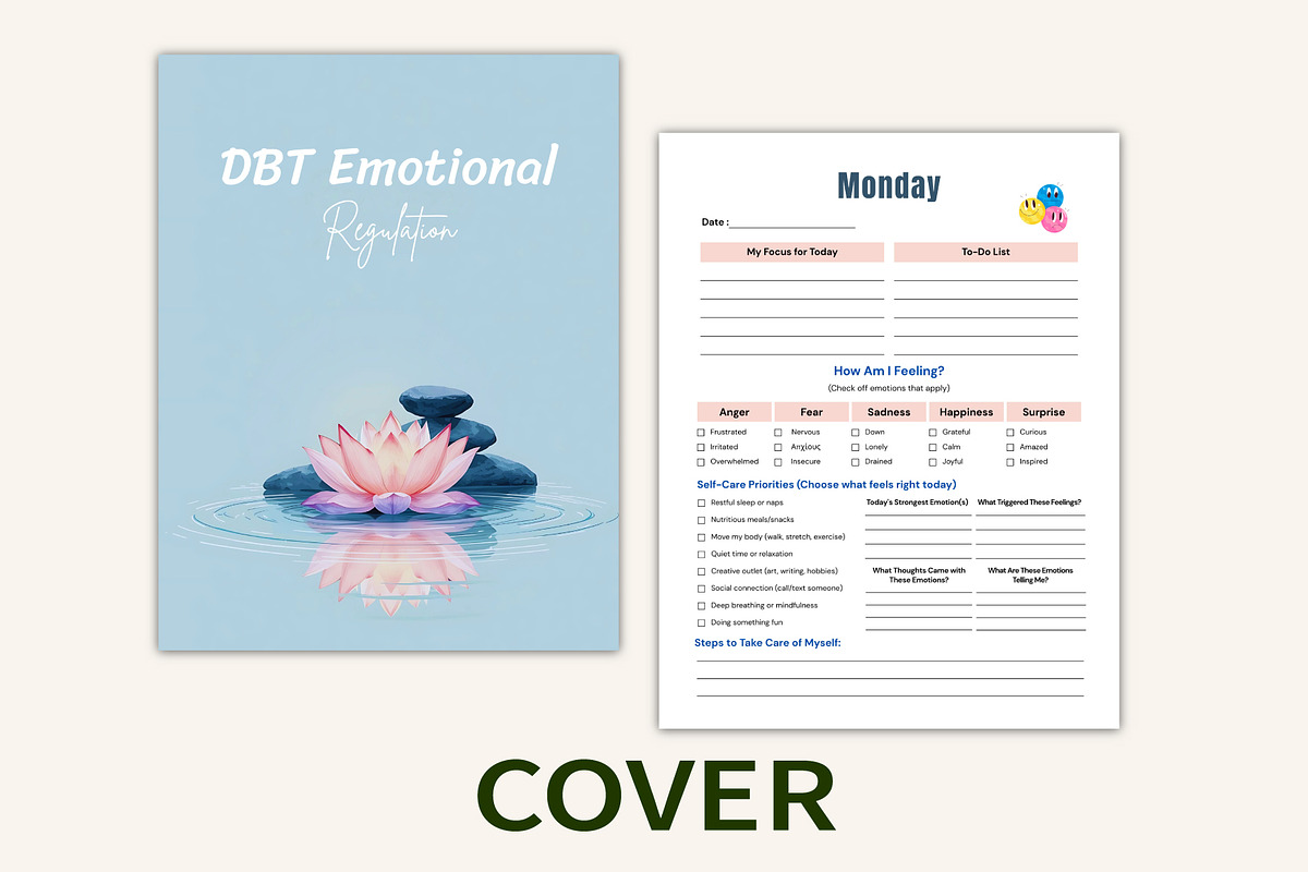 DBT Emotional Regulation Planner