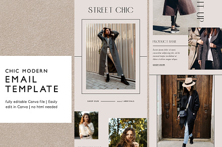Minimalist Fashion Email Template, an Email Template by KikiBunnyCreative