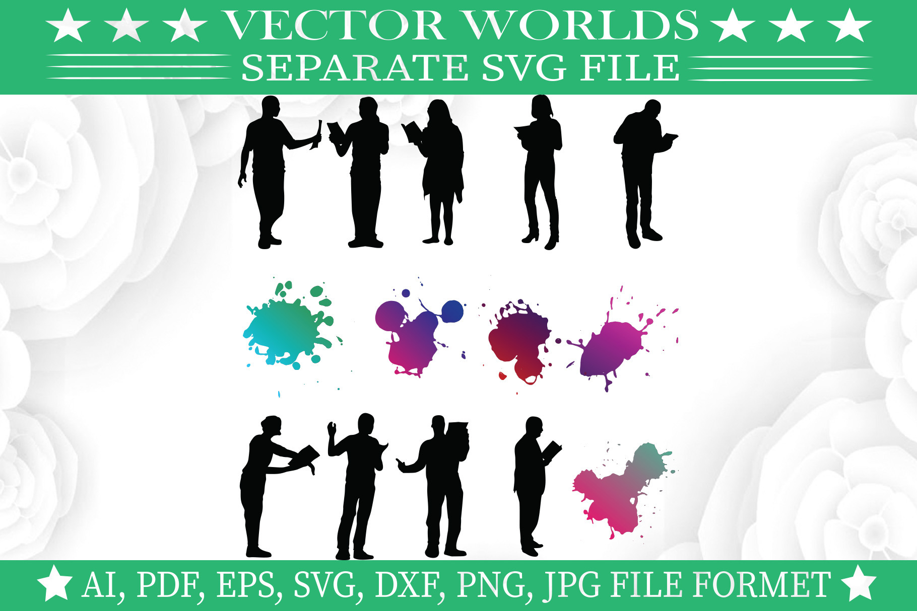 Artist Svg, Art, Artist man Svg, an Object Graphic by VectorWorlds